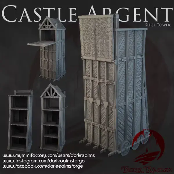 Dark realms - Dark Realms - Castle Argent - Tour de siège | arakis ...